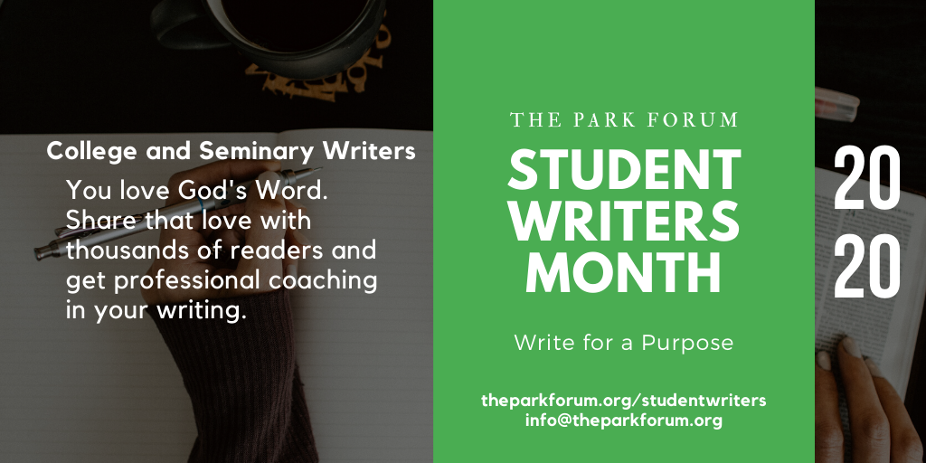 Student Writers Month – The Park Forum